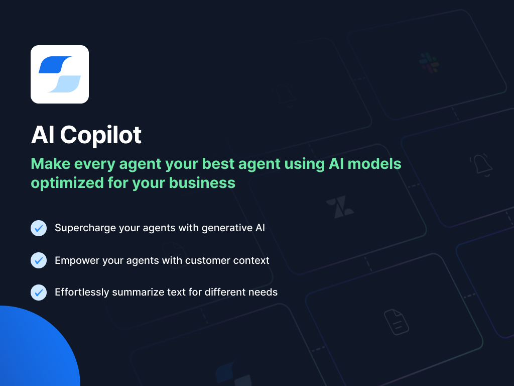 SwiftCX AI Copilot with ChatGPT App Integration with Zendesk Support